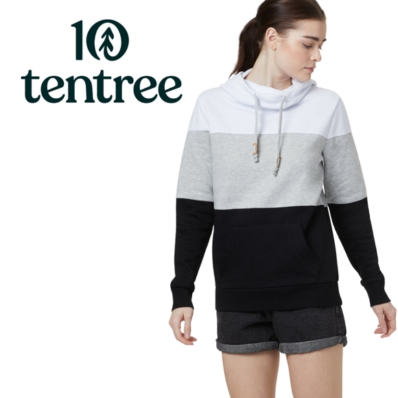 tentree | Sweaters | Tentree Triblocked Banshee Hoodie | Poshmark